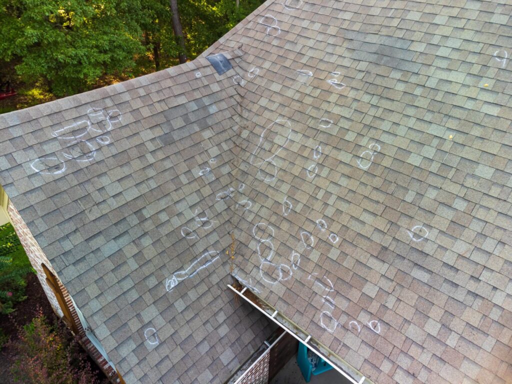 What Does Hail Damage Look Like On A Roof? (7 Signs)